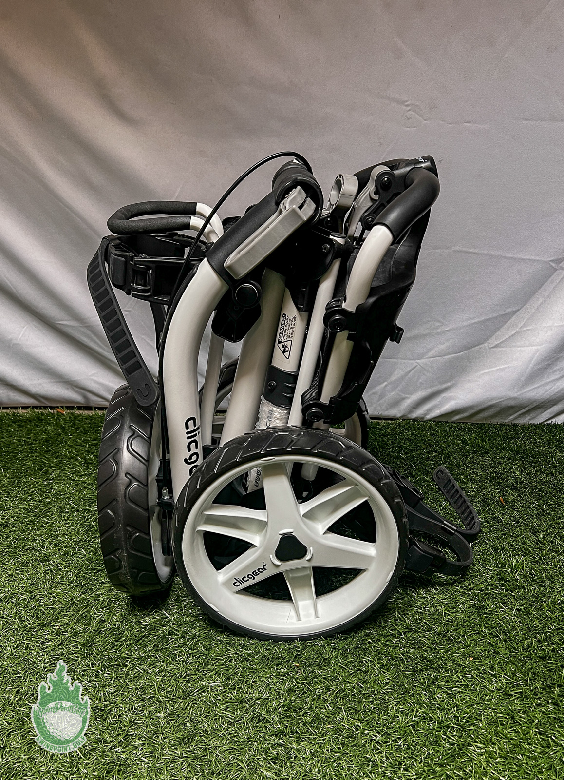 New Clicgear Model 4.0 3 Wheel Collapsible Golf Push Pull Cart Without ...