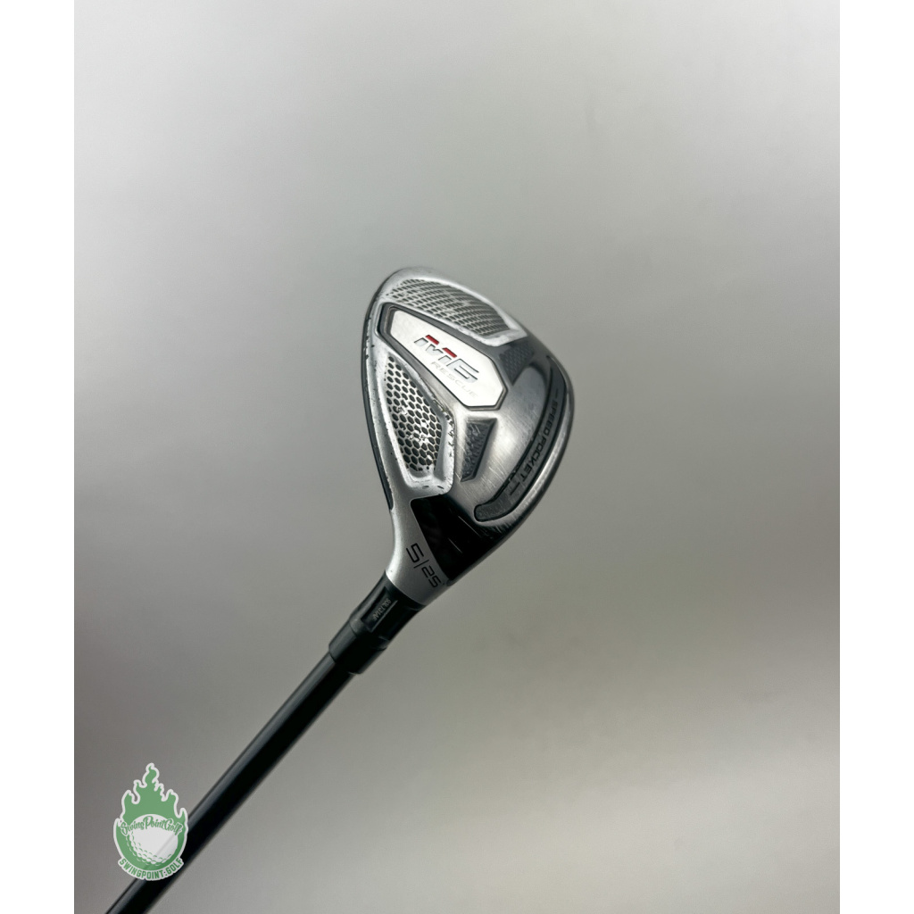 Used TaylorMade M6 Rescue 5 Hybrid 25* ATMOS 5 Senior Flex Graphite ...