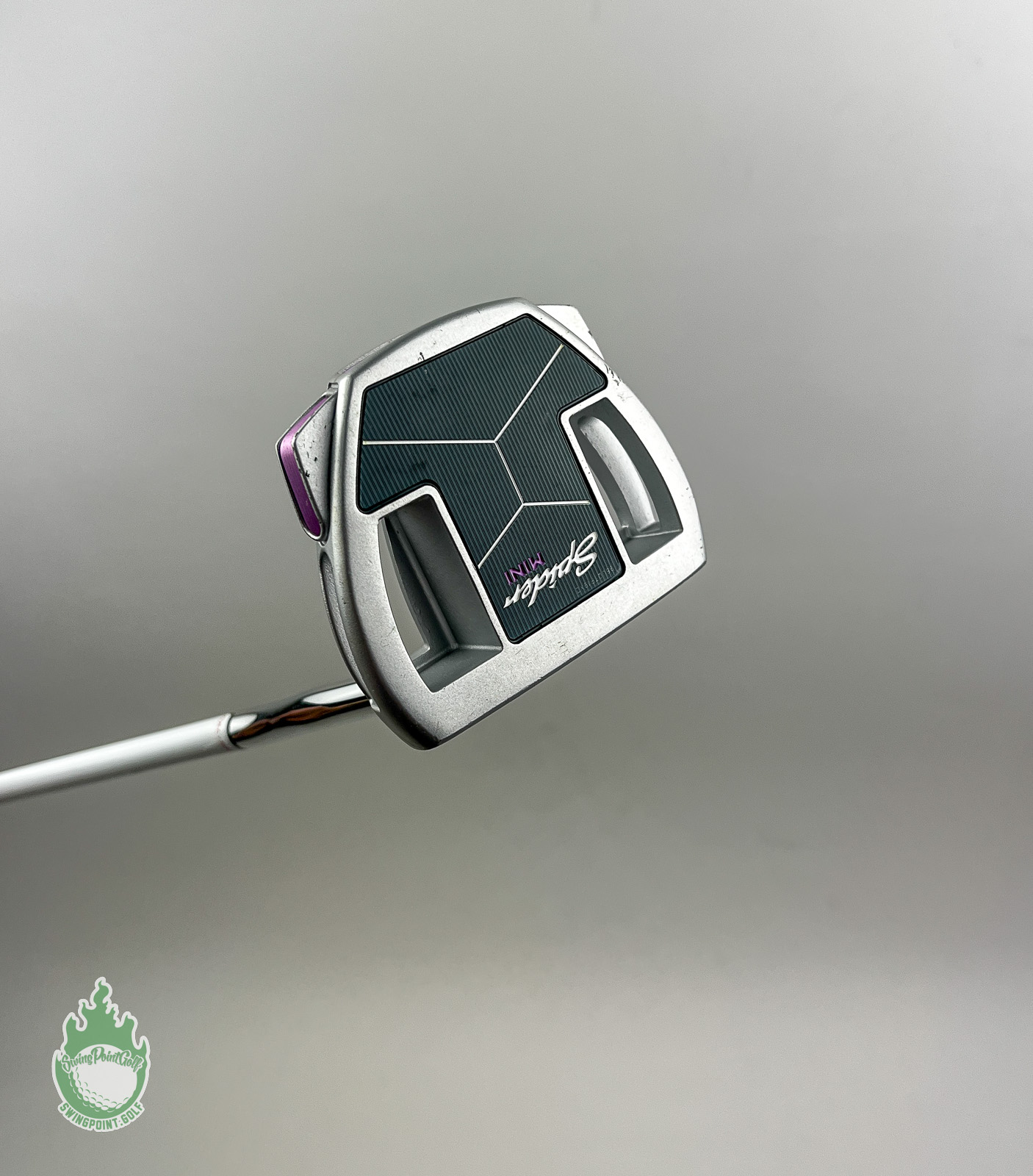 Used Right Hand TaylorMade Spider Mini Diamond Pink 33" Putter Steel ...