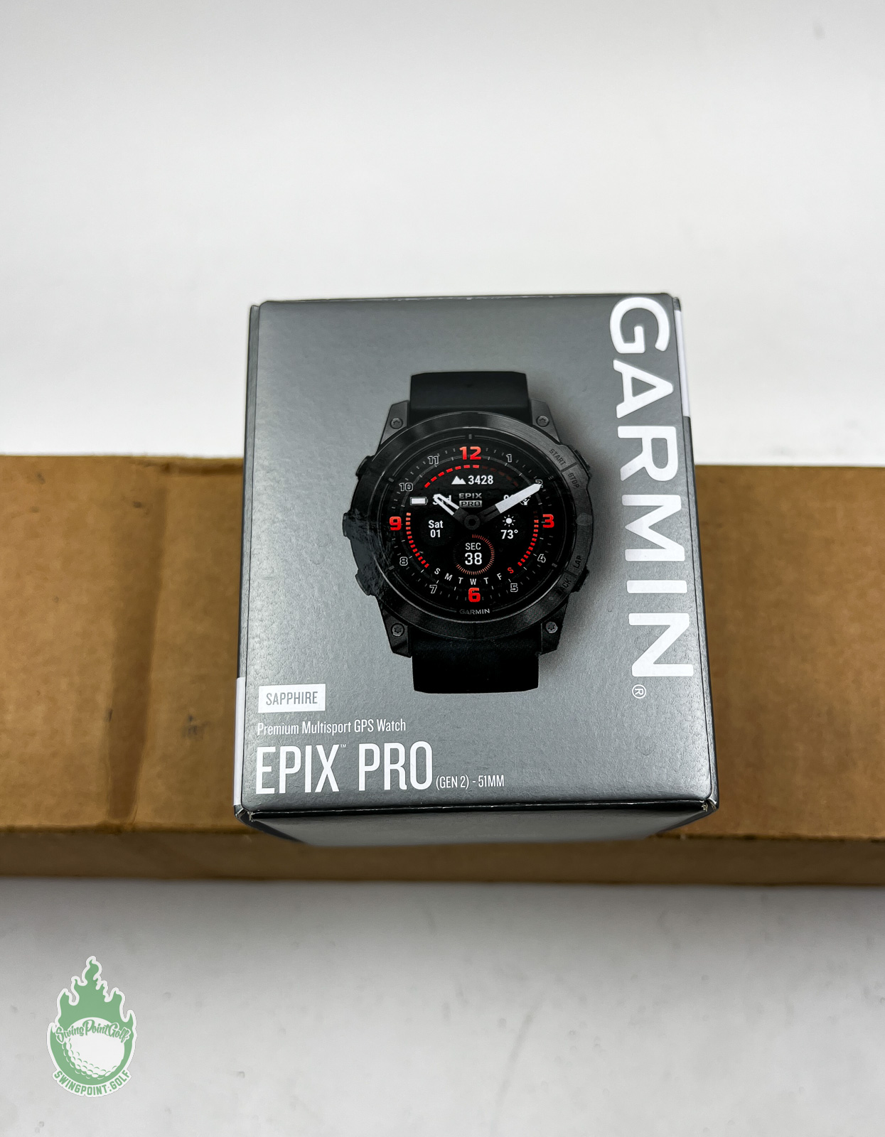 Gently Used Garmin Sapphire EPIX PRO Multisport GPS Watch With Charger ...