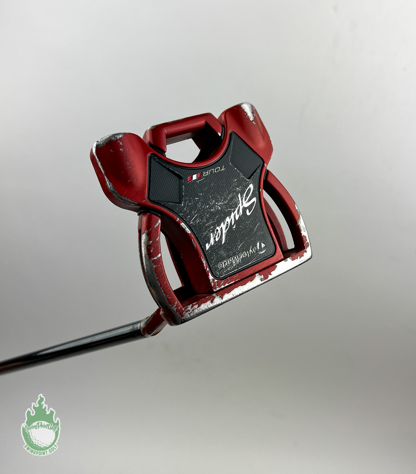 Used Right Handed TaylorMade Spider Tour Red 34.5" Putter Steel Golf ...