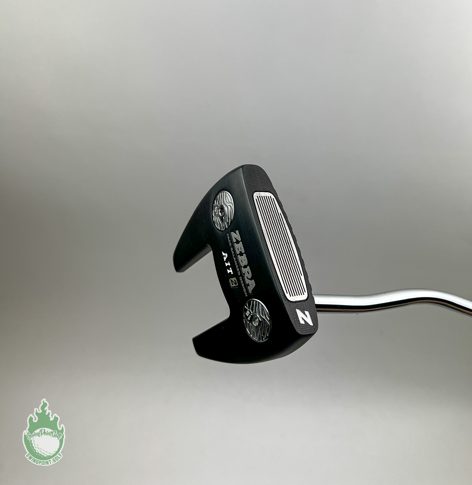 Used RH Zebra Face Balanced AIT 2 Putter 35" Steel Golf Club With ...