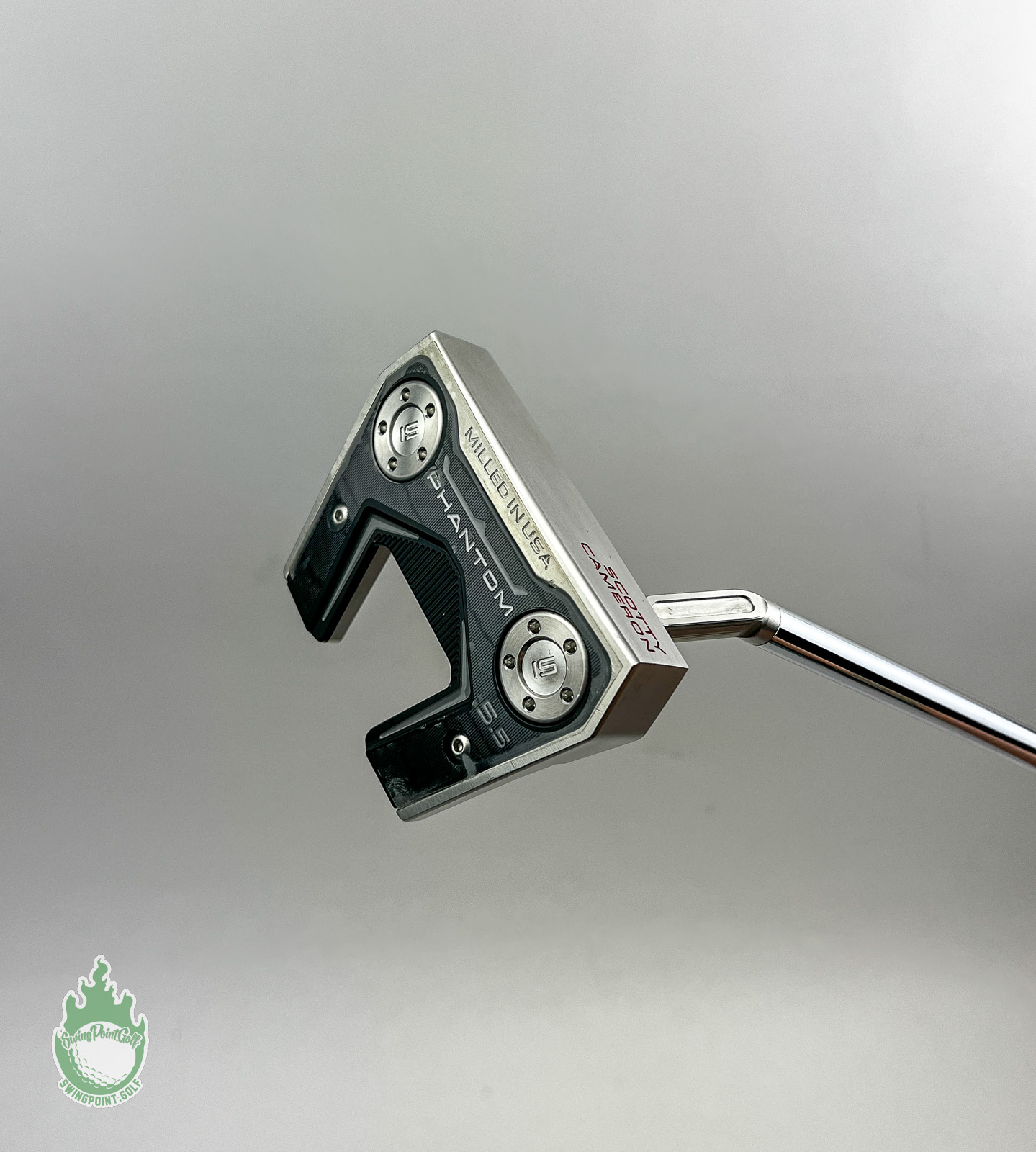 New RH Custom Titleist Scotty Cameron Phantom X 5.5 34″ Putter Steel ...