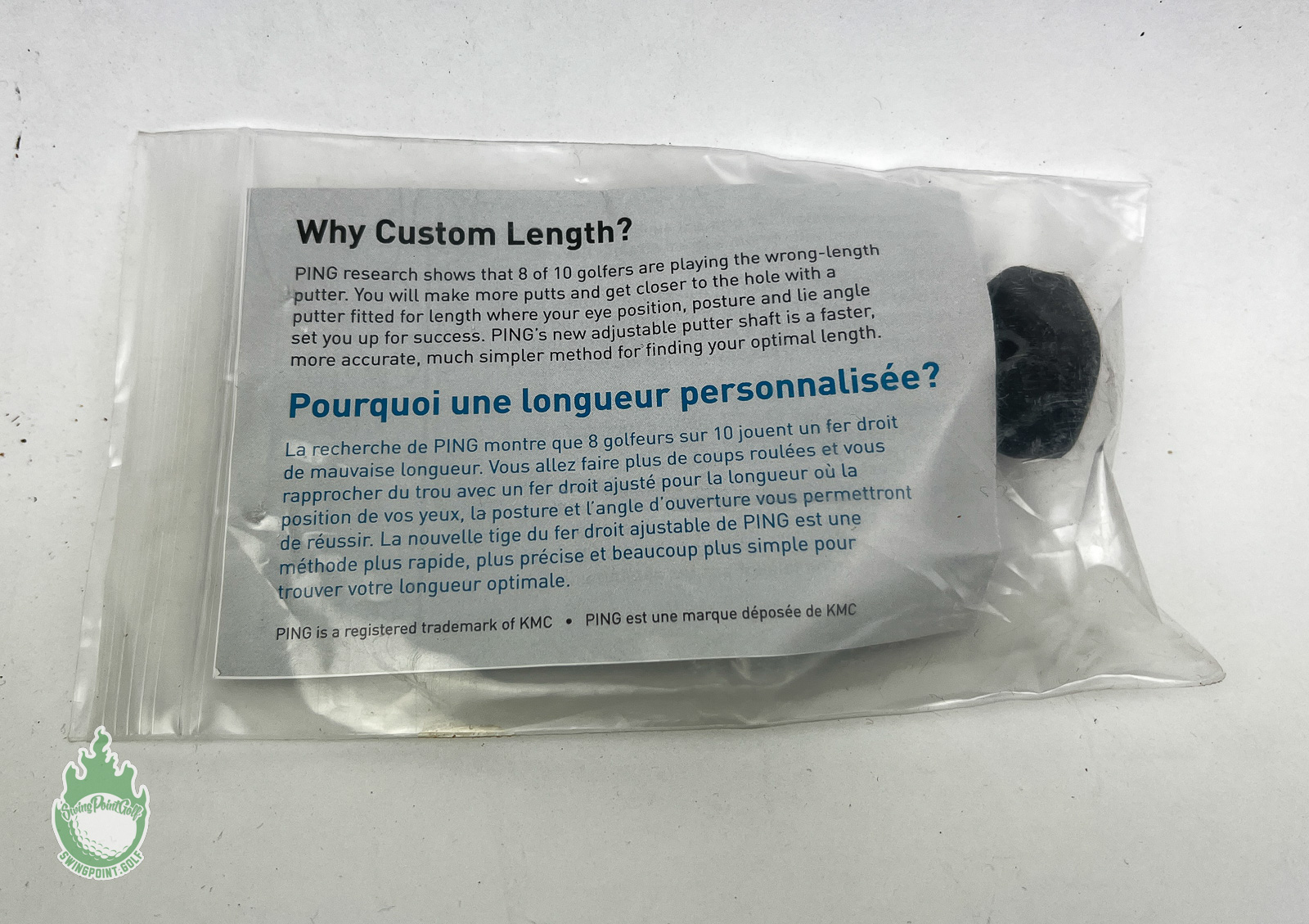 New Ping Adjustable Putter Shaft Tool · SwingPoint Golf®