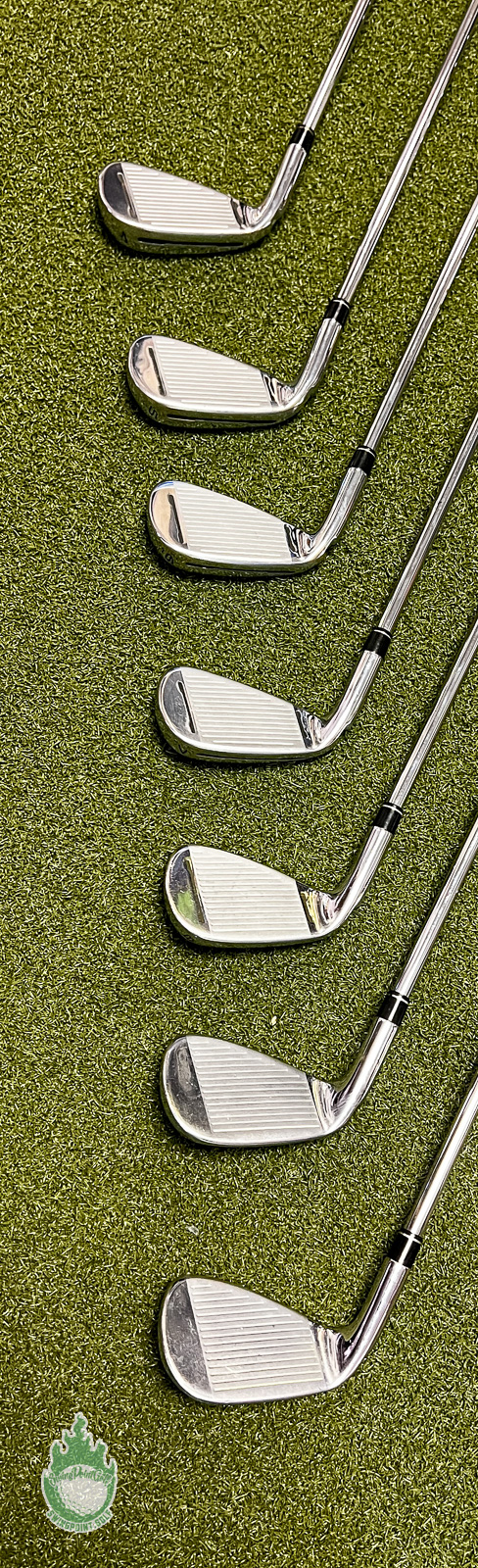 Used RH TaylorMade RSi 1 Irons 4-PW 90g Stiff Flex Steel Golf Club Set ...