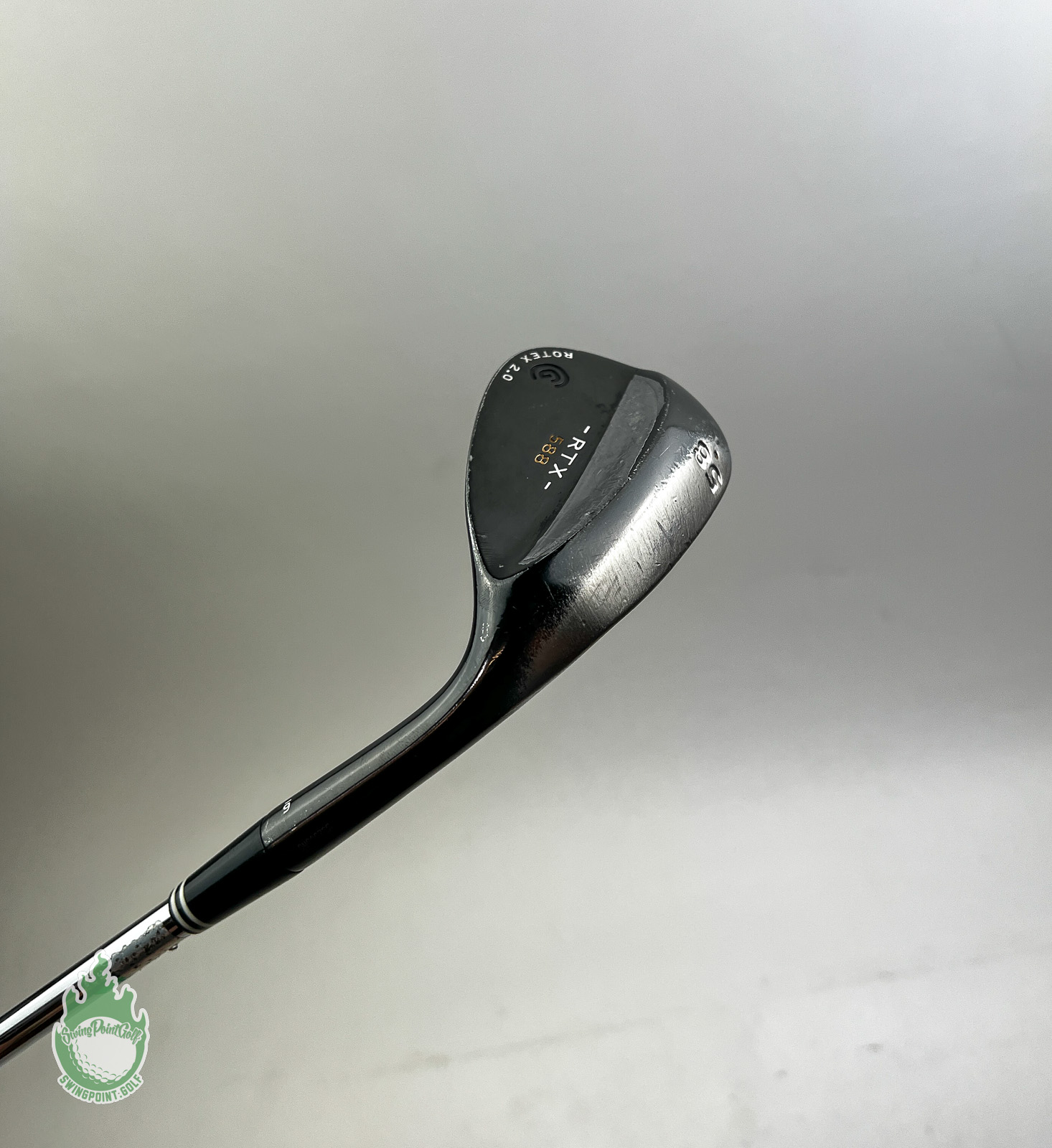 Used Cleveland Black 588 RTX Rotex 2.0 Face Wedge 58* -06 Wedge Flex ...