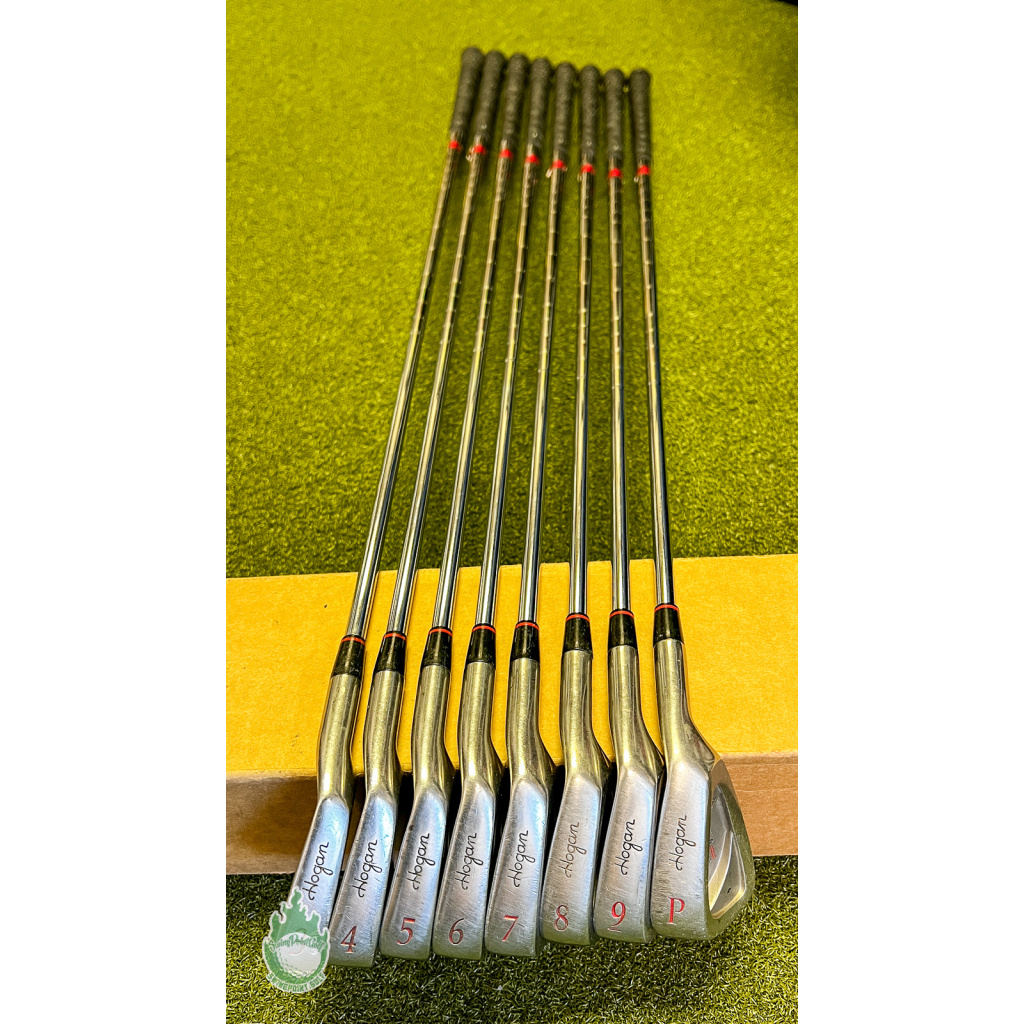 Used RH Ben Hogan H40 Iron Set 3-P Hogan Apex Regular Flex Steel Golf ...
