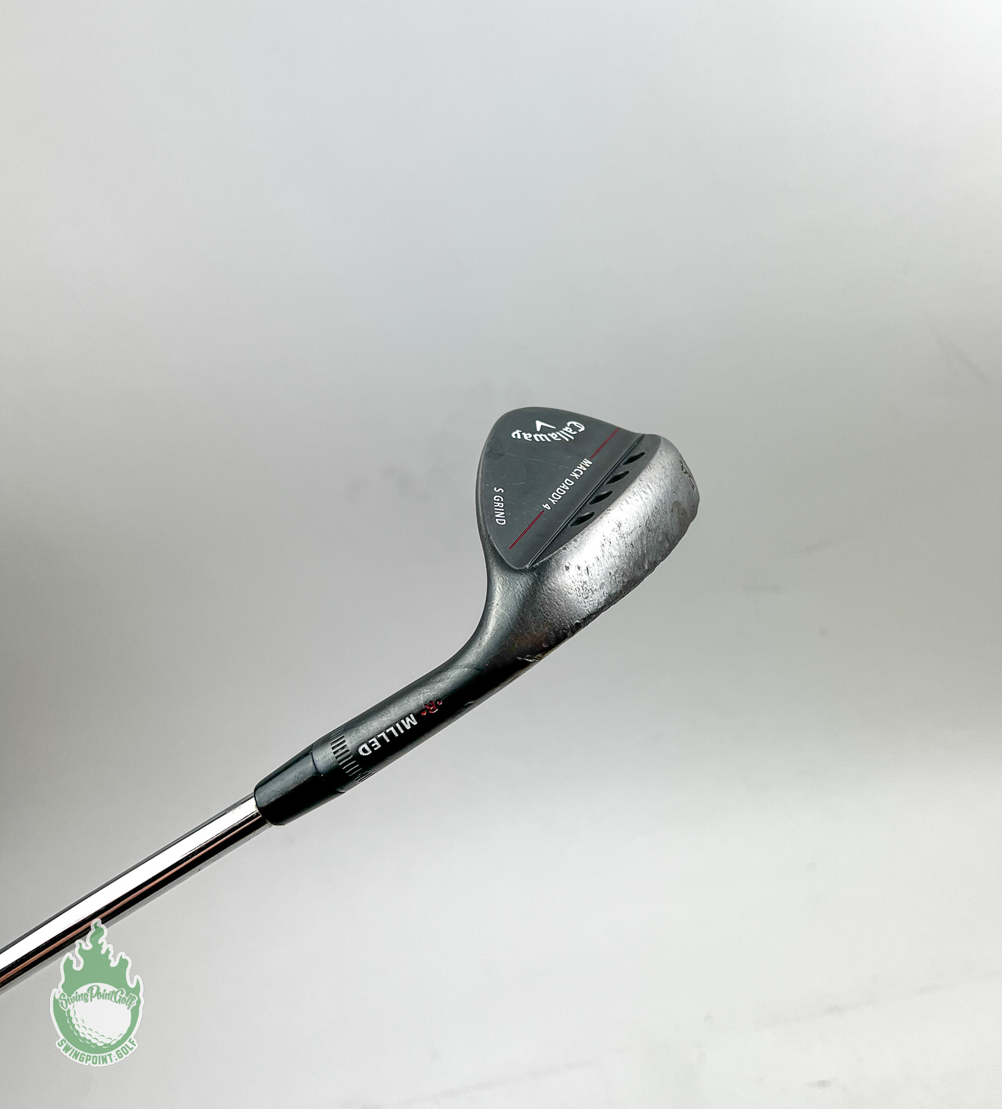 Used Callaway Mack Daddy 4 Milled Black Wedge 54*-10 S Grind Stiff ...