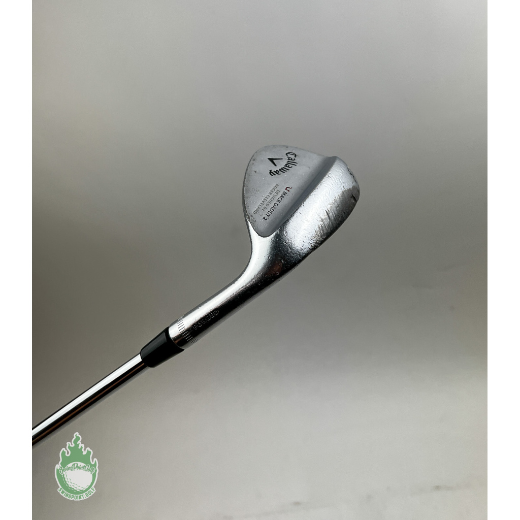 Used Callaway Mack Daddy 2 Milled Chrome Wedge 54*-14 S Grind Stiff ...