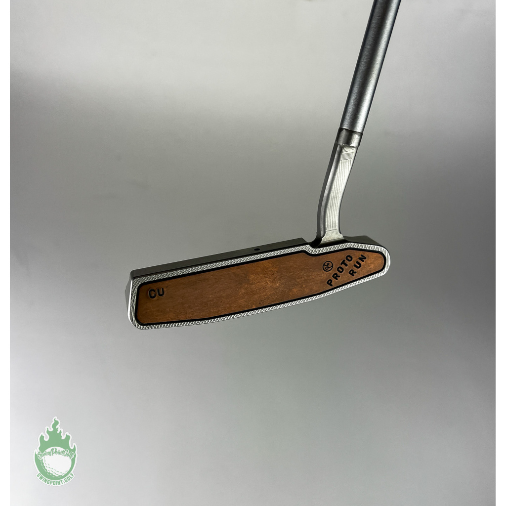 Used Logan Olson Prototype Proto Run CU Face 33" Putter Steel Golf Club ...