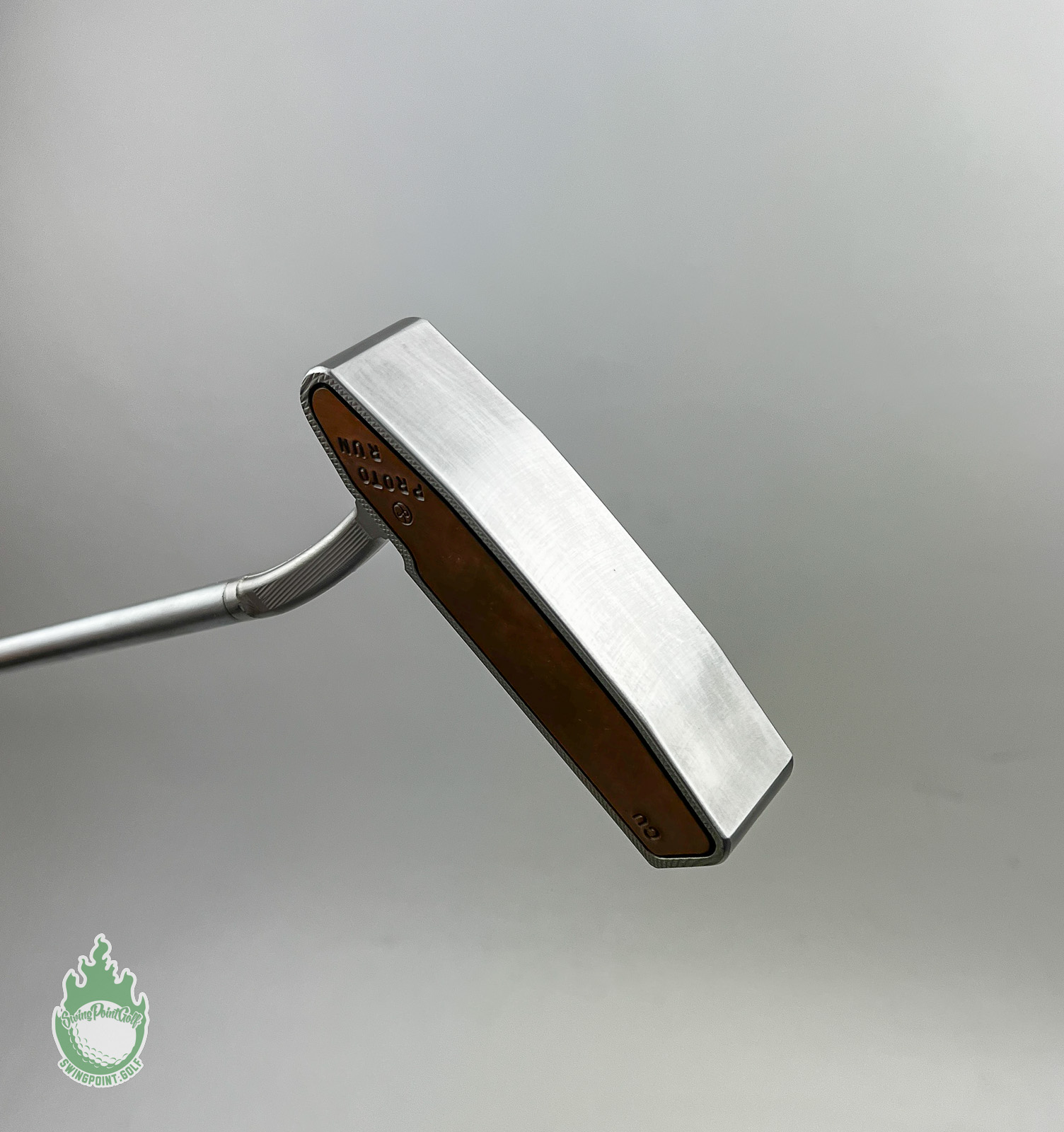 Used Logan Olson Prototype Proto Run CU Face 33" Putter Steel Golf Club ...