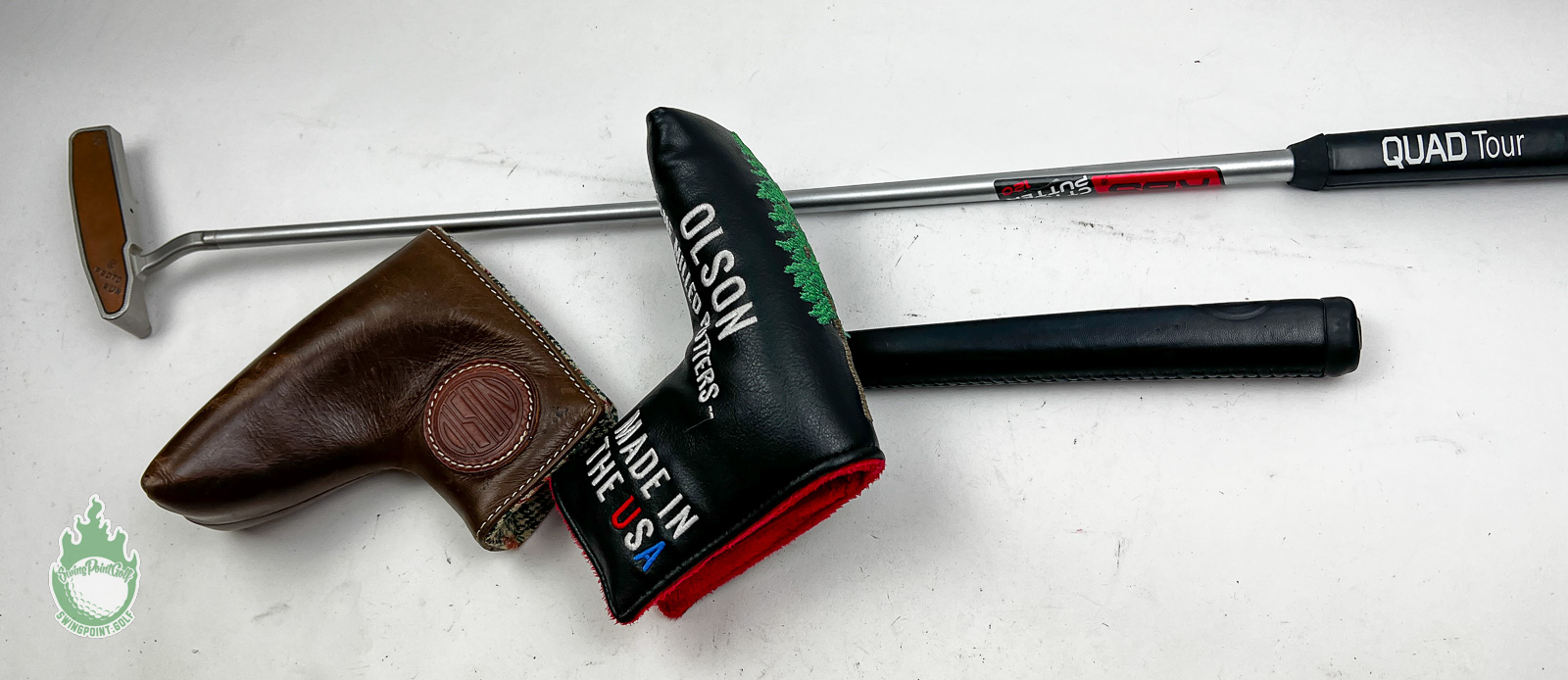 Used Logan Olson Prototype Proto Run CU Face 33" Putter Steel Golf Club ...