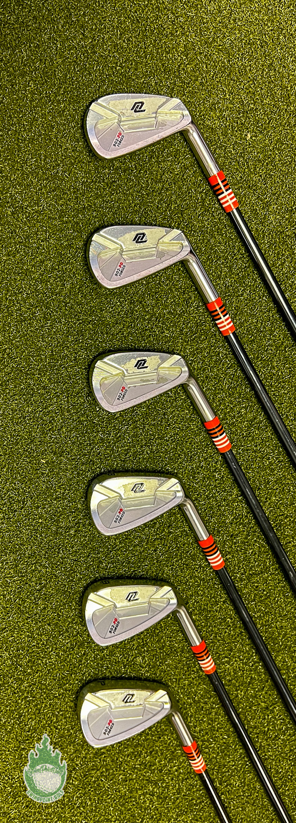 Used New Level 902-PD Forged Irons 5-PW recoil DART 105 Stiff Graphite ...