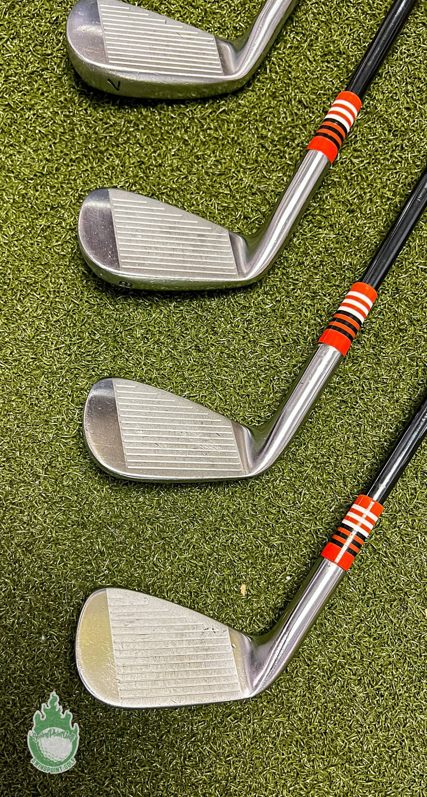 Used New Level 902-PD Forged Irons 5-PW recoil DART 105 Stiff Graphite ...