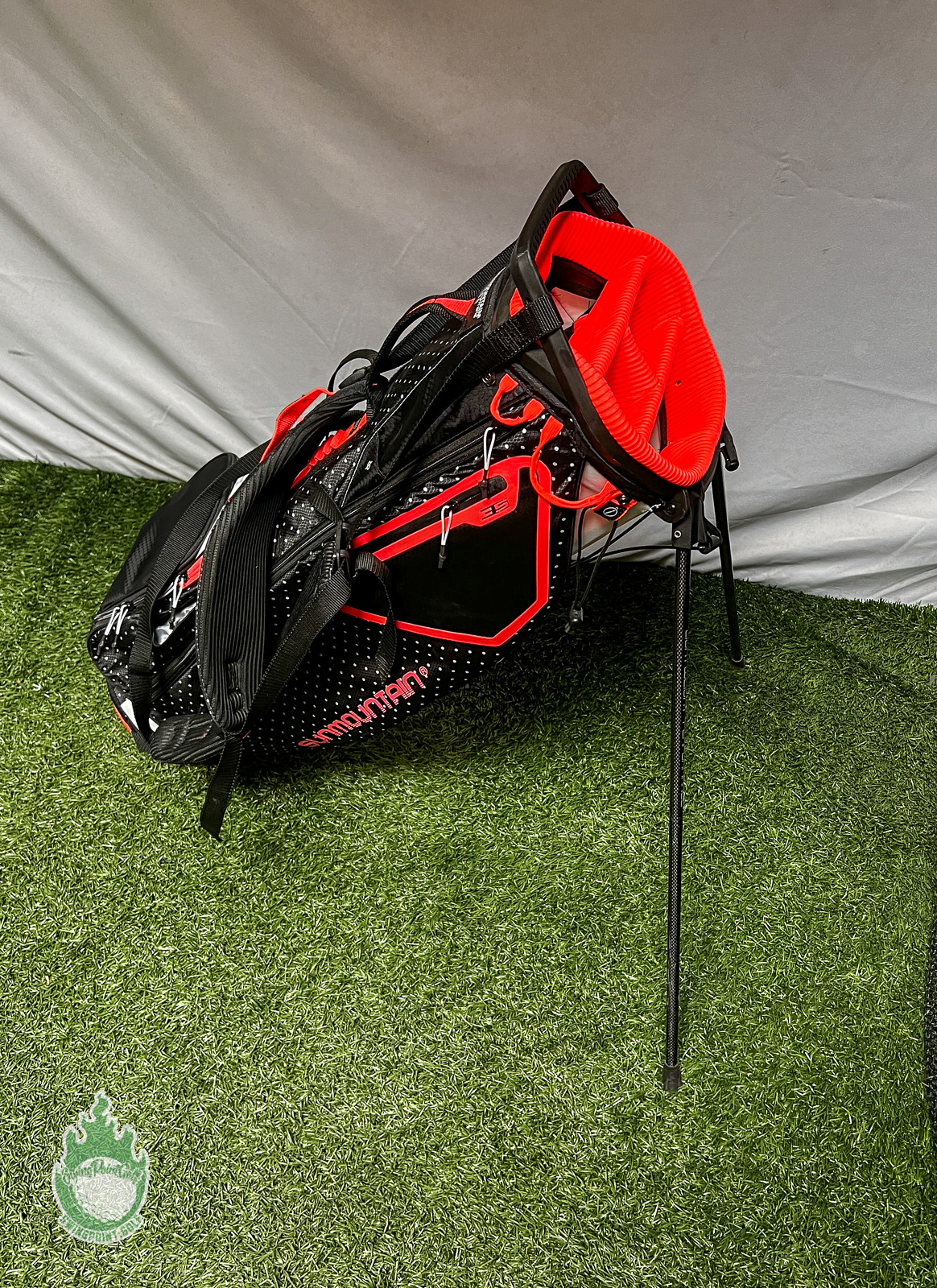 Pre-Owned Sun Mountain SE Golf Stand Bag 4-Way 6 Pockets Neon Pink/Black · SwingPoint Golf®