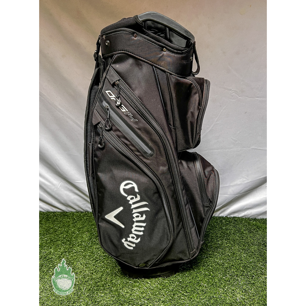 Used Callaway ORG 14 Way Golf Cart Carry Bag Black Cascata Golf Club ...