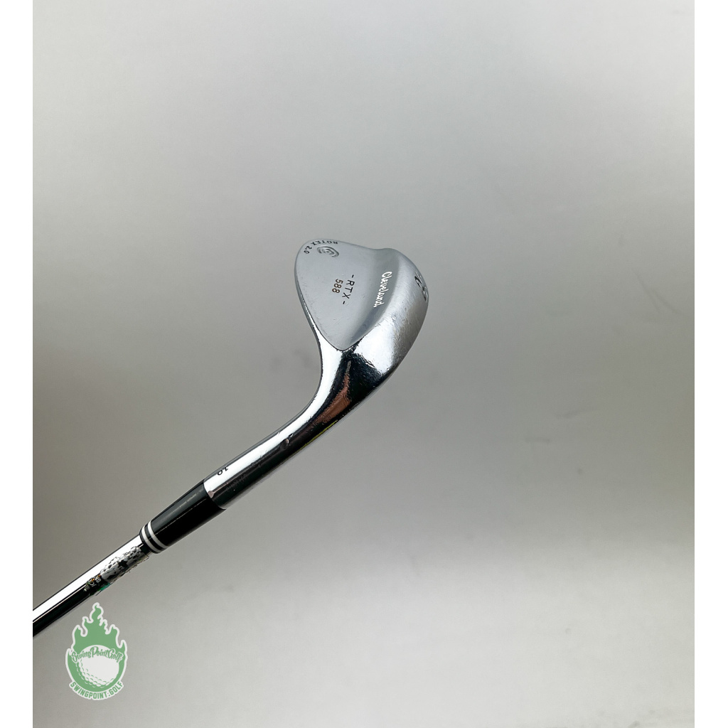 Used RH Cleveland RTX 588 Rotex 2.0 Wedge 52*-10* S300 Flex Steel Golf ...