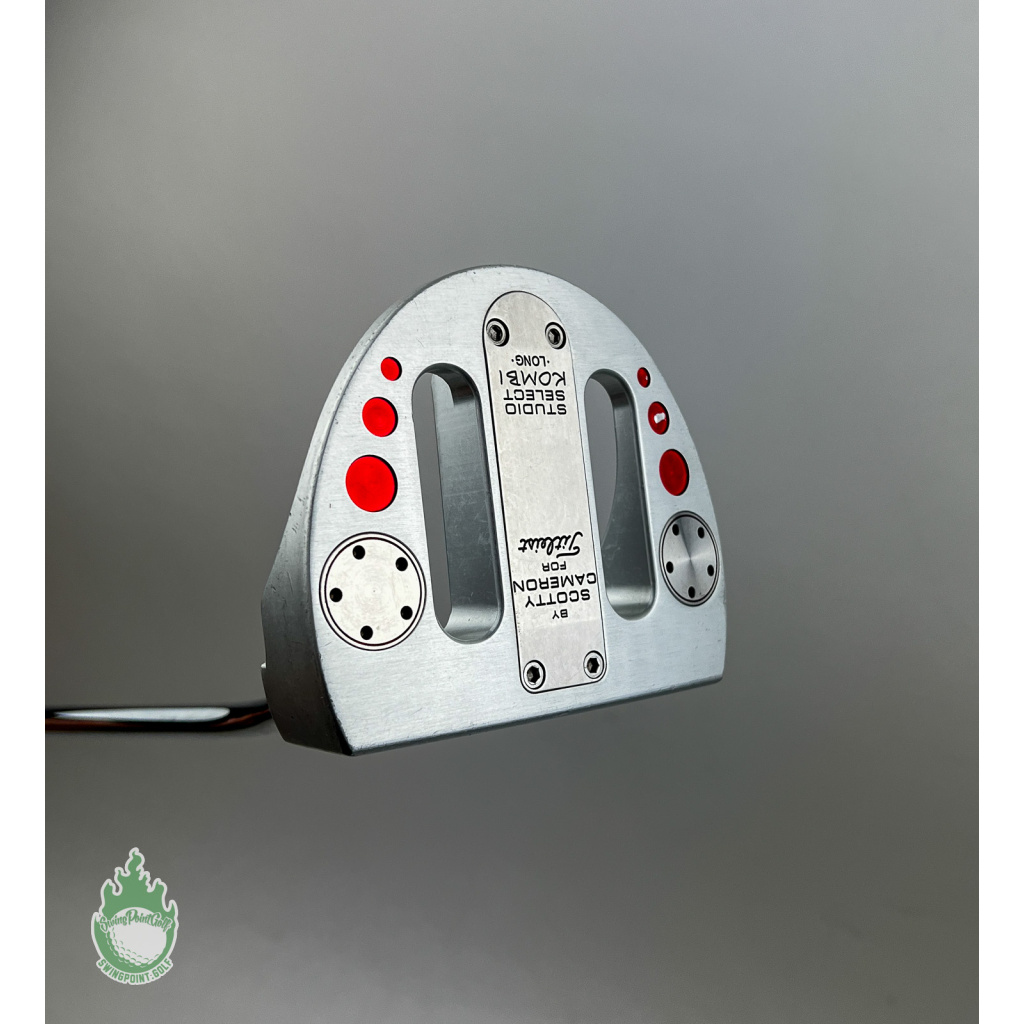 Used RH Scotty Cameron Studio Select Kombi Long 35″ Putter Steel Golf ...