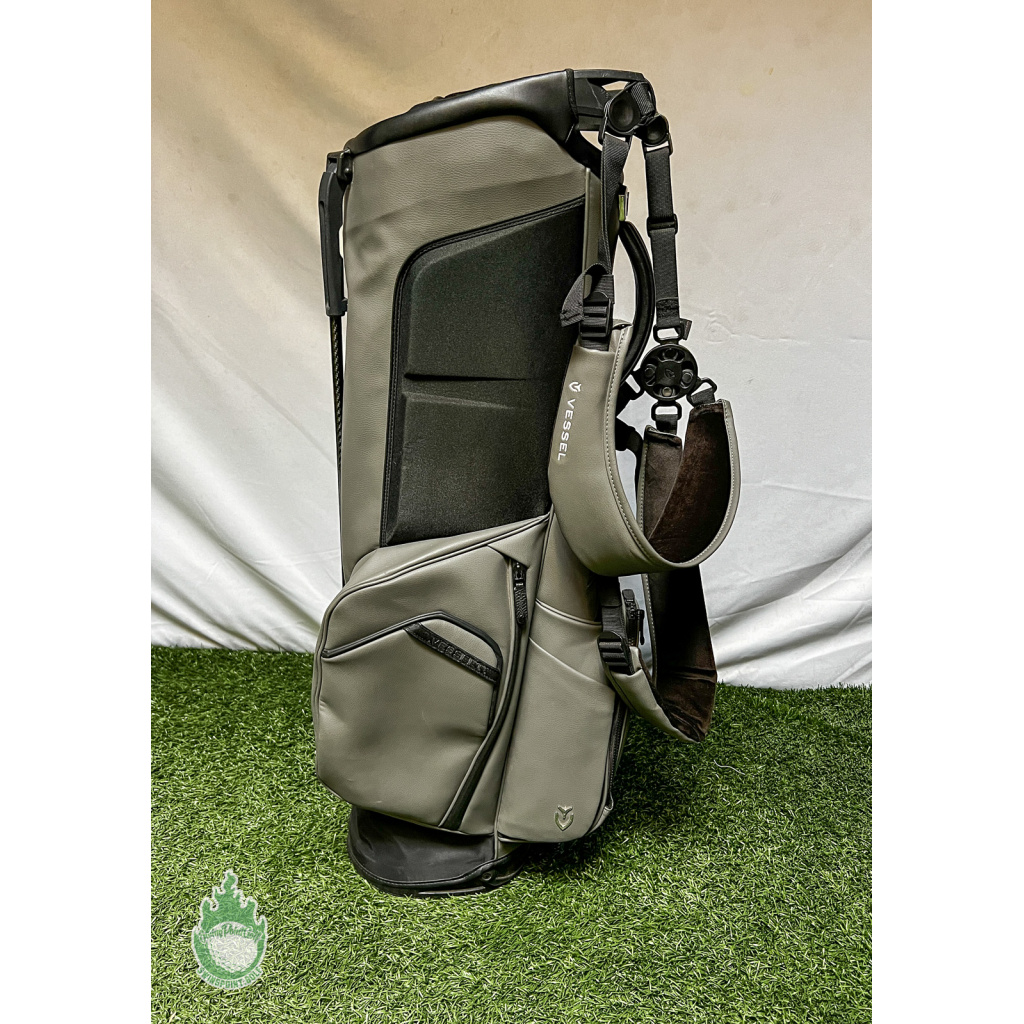 Used Vessel Player IV Pro Stand Pebbled Grey 6-Way Stand Bag W/Rainhood ...