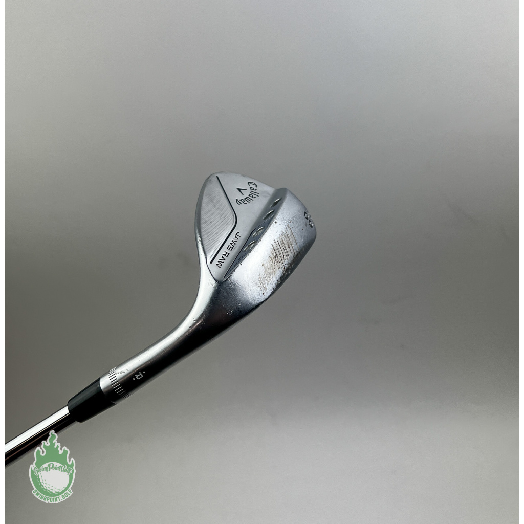 Used RH Callaway Jaws Raw Z Grind Wedge 60*-8 Spinner Stiff Steel Golf ...