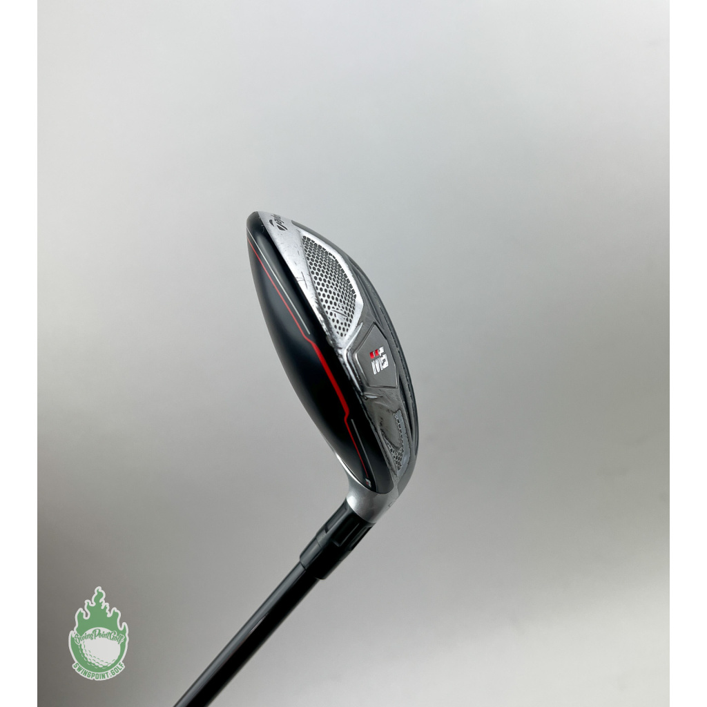 Used RH TaylorMade M6 Rescue 4 Hybrid 22* ATMOS 7 Stiff Flex Graphite ...