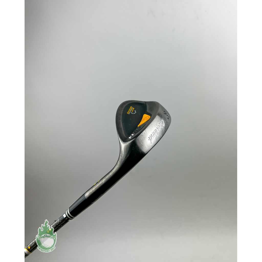 RH Cleveland CG14 Zip Grooves Black Wedge 56*-14 Wedge Flex Steel Golf ...