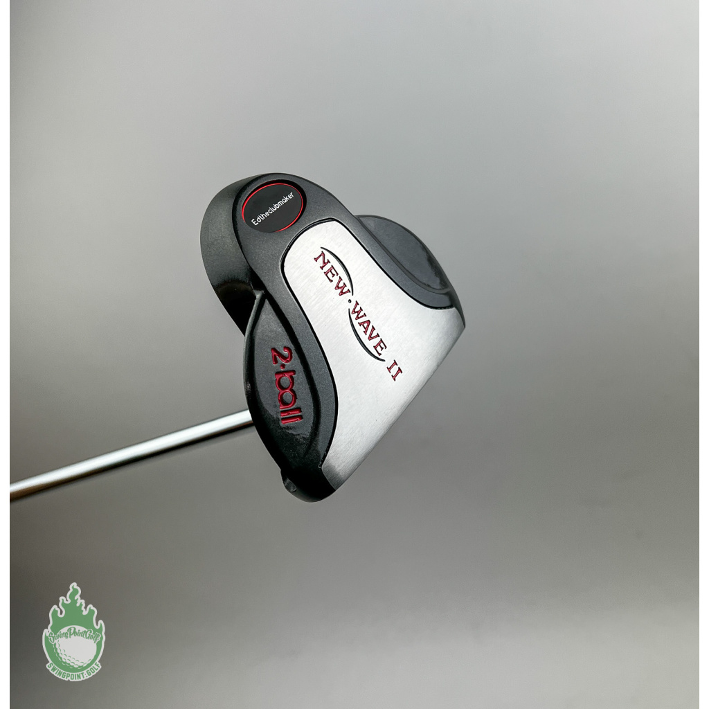 Used RH Edtheclubmaker New Wave II 2-Ball Center Shafted Putter 48 ...