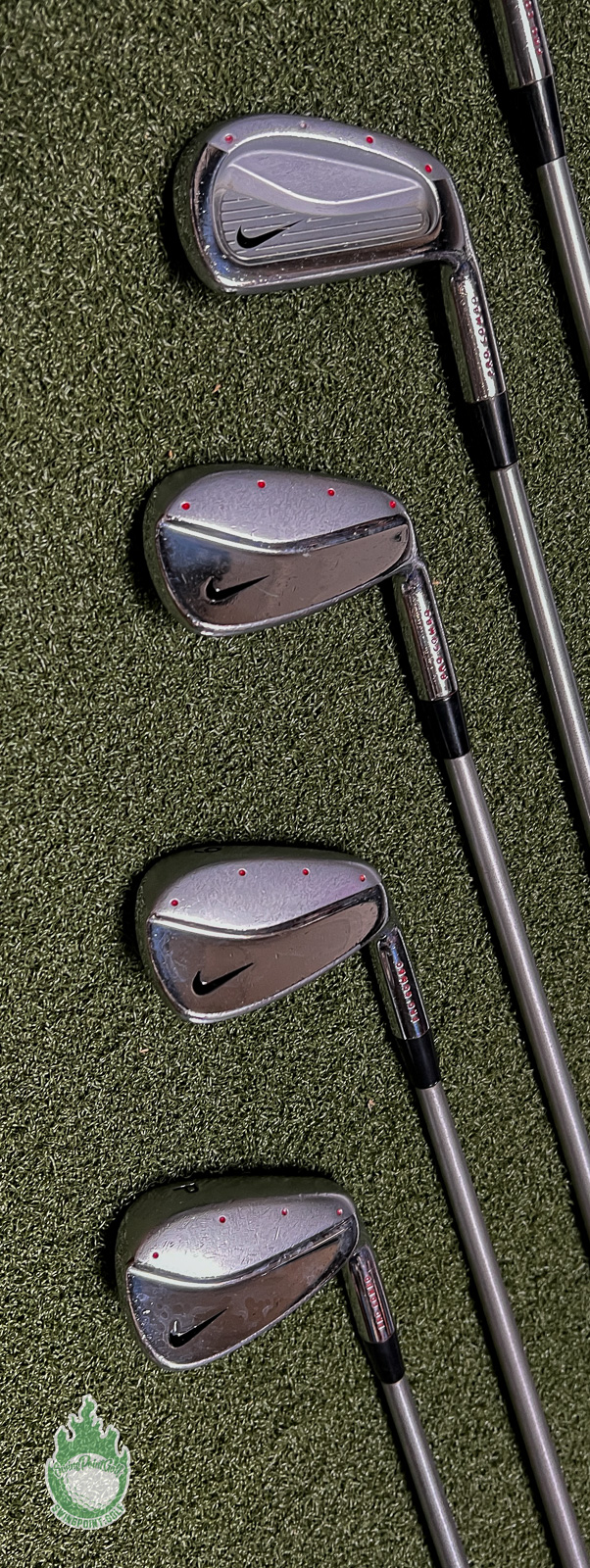 Used RH Nike Pro Combo Forged Irons 4-PW C-Taper 120g Stiff Flex Steel ...
