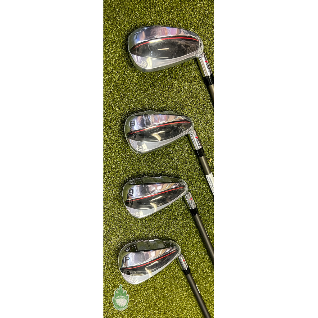 NEW RH Cobra T-Rail 3 Hybrid Irons 5-PW 45g Regular Flex Graphite Golf ...