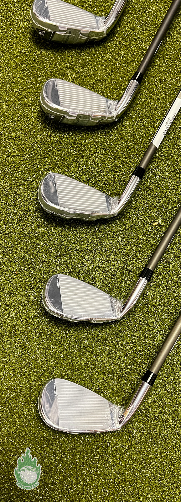 NEW RH Cobra T-Rail 3 Hybrid Irons 5-PW 45g Regular Flex Graphite Golf ...