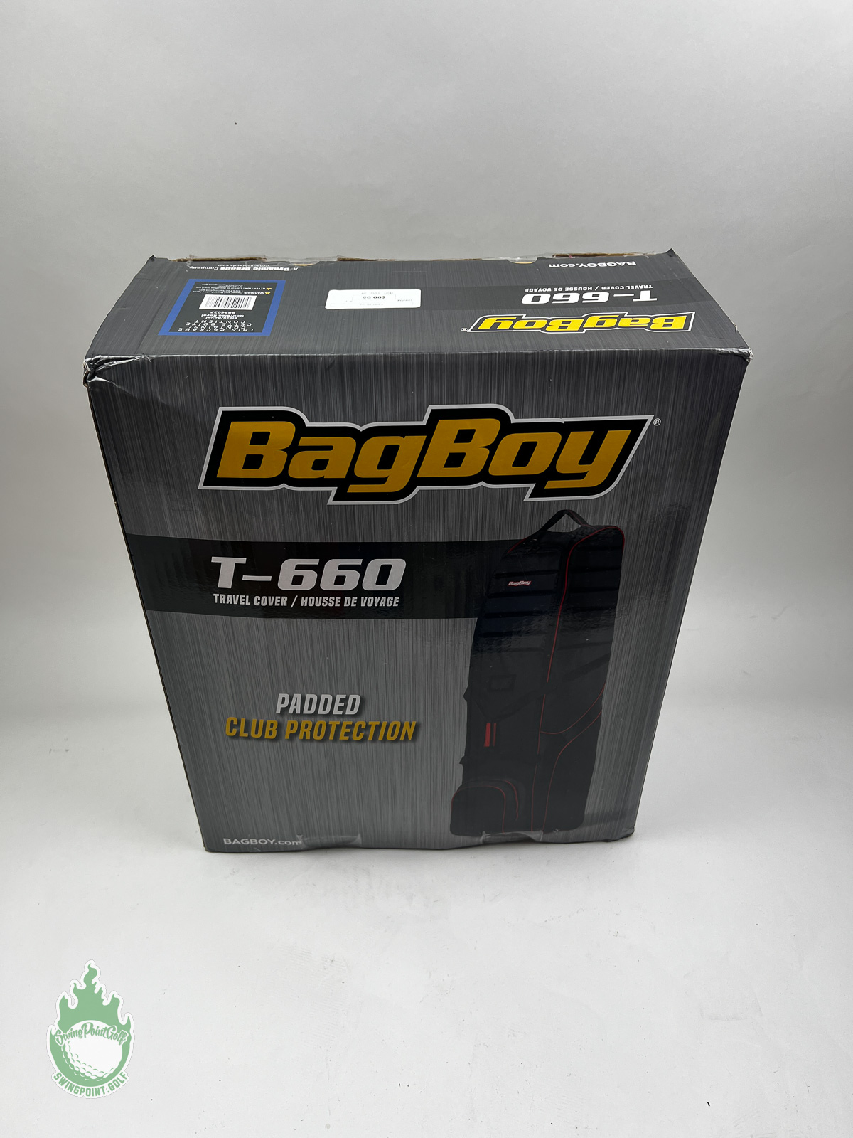 NEW Bag Boy Black/Red Golf Bag Soft Travel Case Deluxe in-line Skate ...