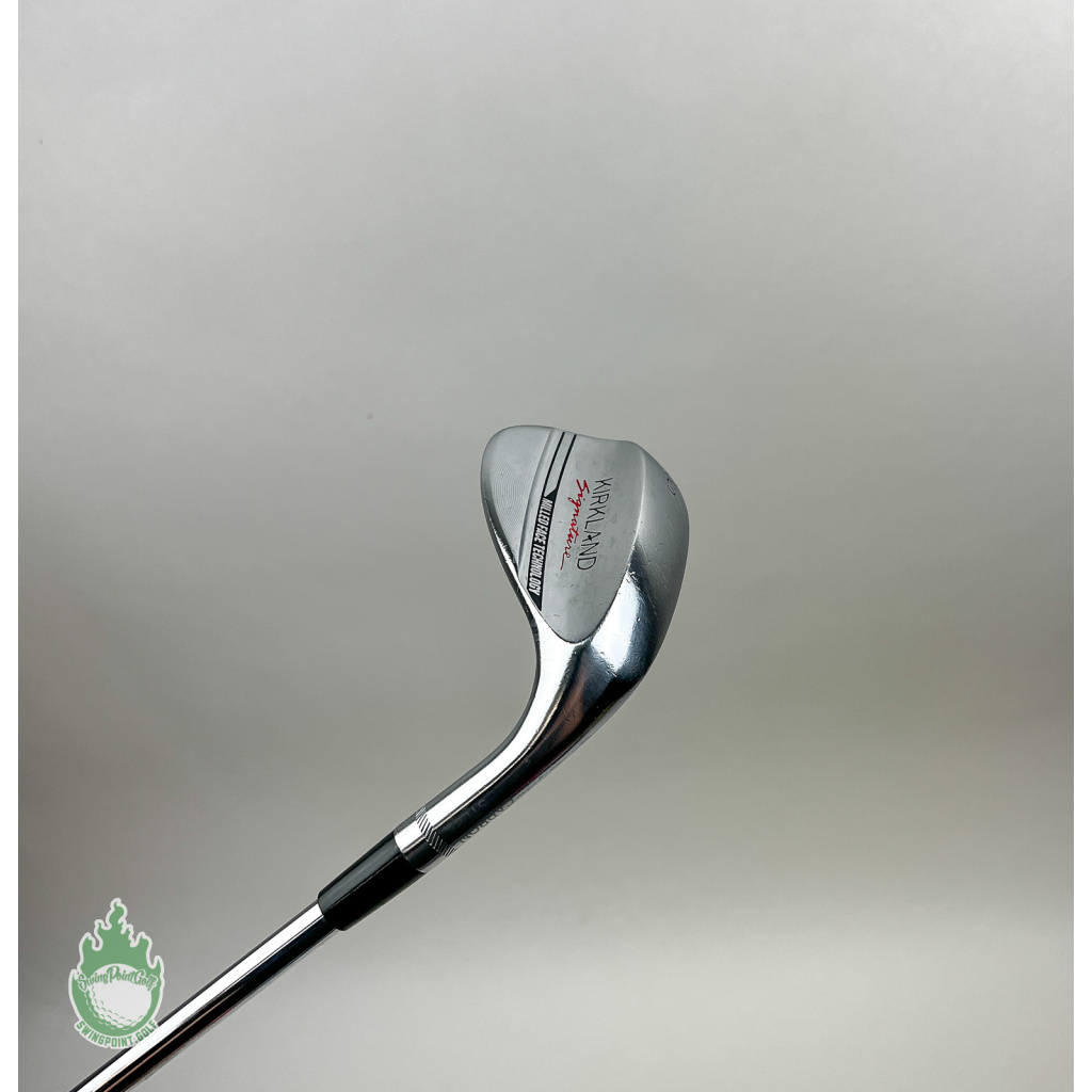 Used RH Kirkland Signature Milled Face Wedge 56* Wedge Flex Steel Golf ...