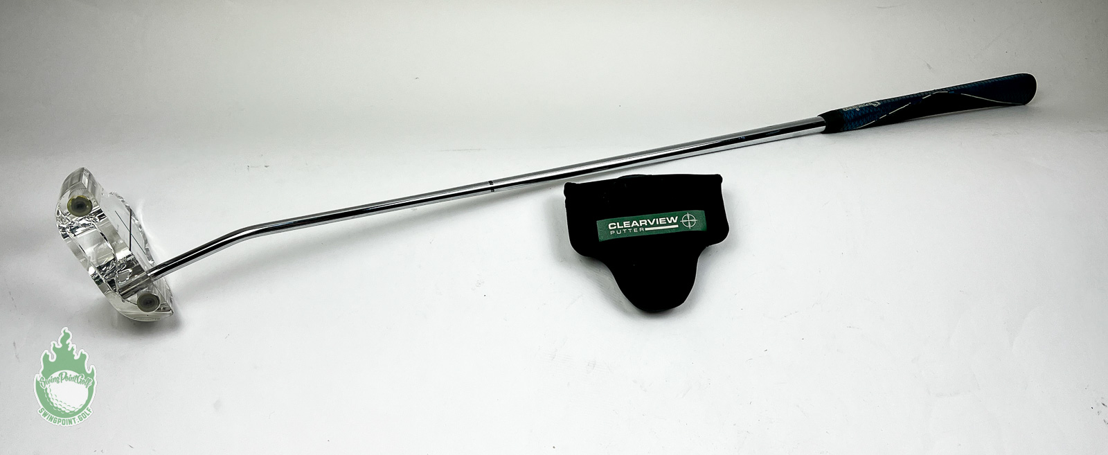 Used Right Handed Clearview Acrylic Putter 35" Steel Golf Club ...