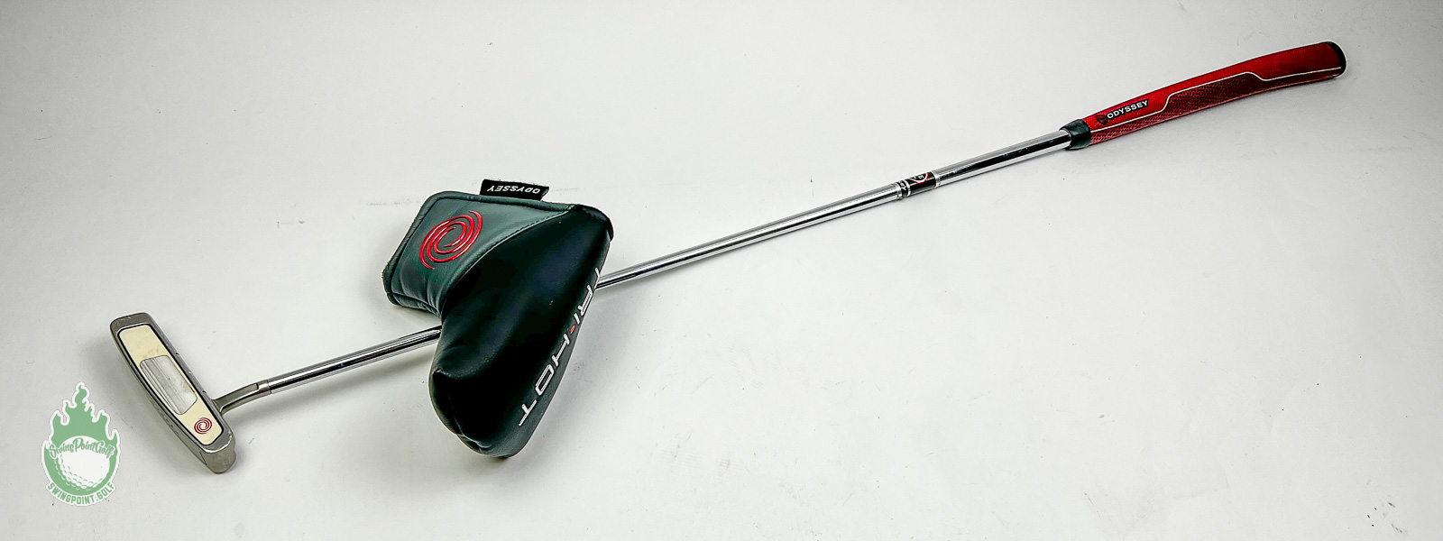 Used Right Handed Odyssey White Steel #2 35" Blade Putter Steel Golf ...
