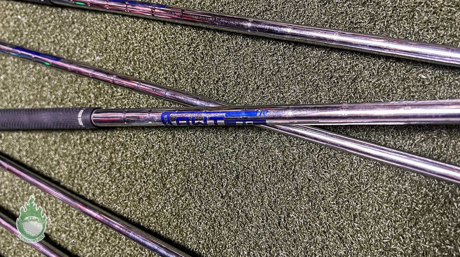 Used RH Ping Black Dot G410 Irons 5-PW Nippon AWT Regular Flex Steel Golf Set · SwingPoint Golf®