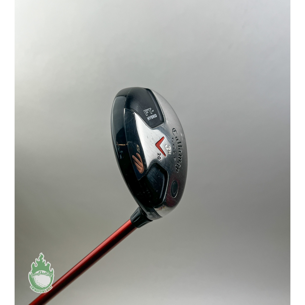 RH Callaway Fusion FT-Hybrid 3 Hybrid Draw 20* Stiff Flex Graphite Golf ...