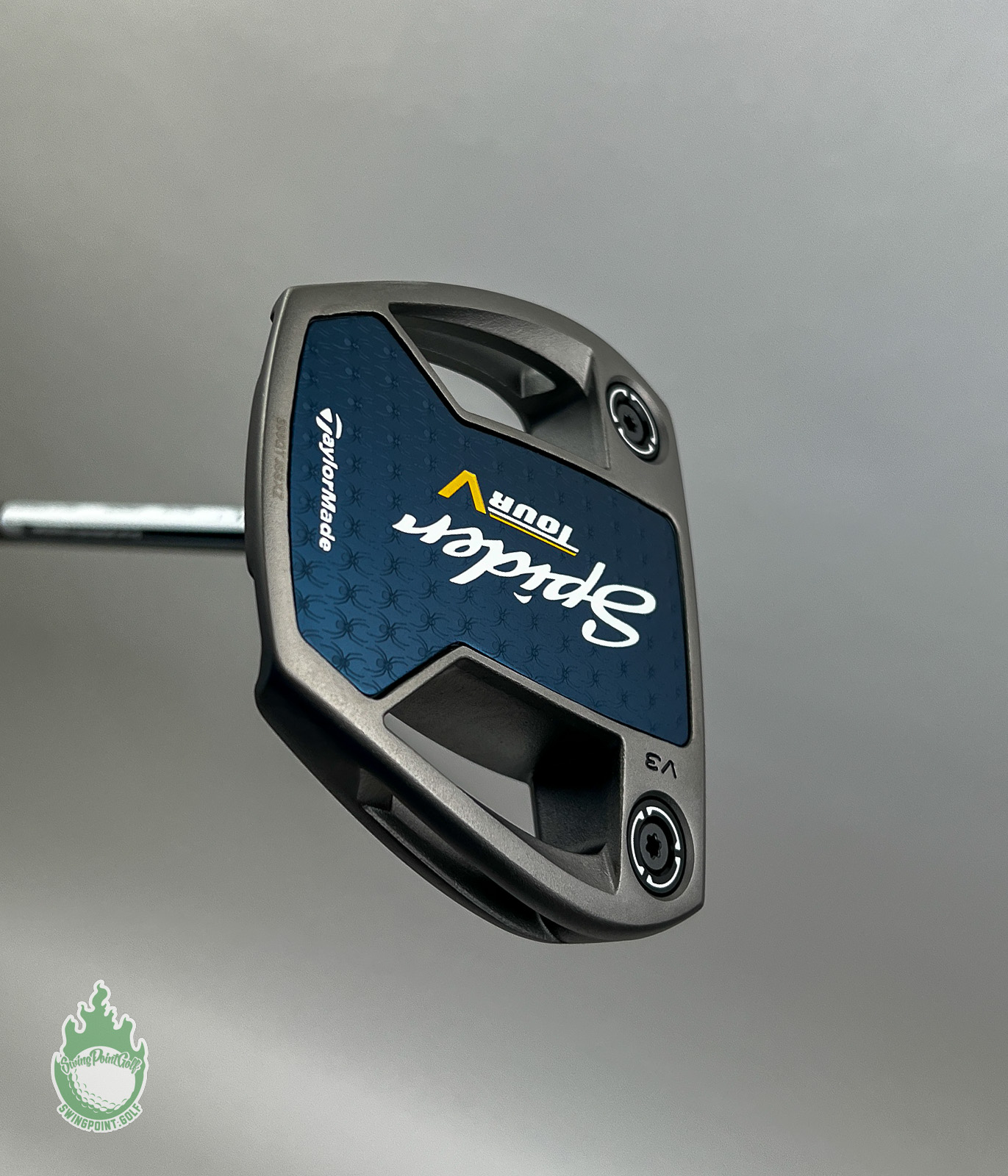 Used Left Handed TaylorMade Spider Tour V V3 35" Putter Steel Golf Club ...
