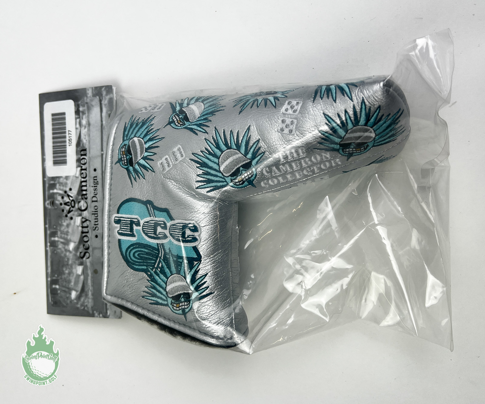 2023 Scotty Cameron TCC Agave Man Gambler Putter Headcover Special ...