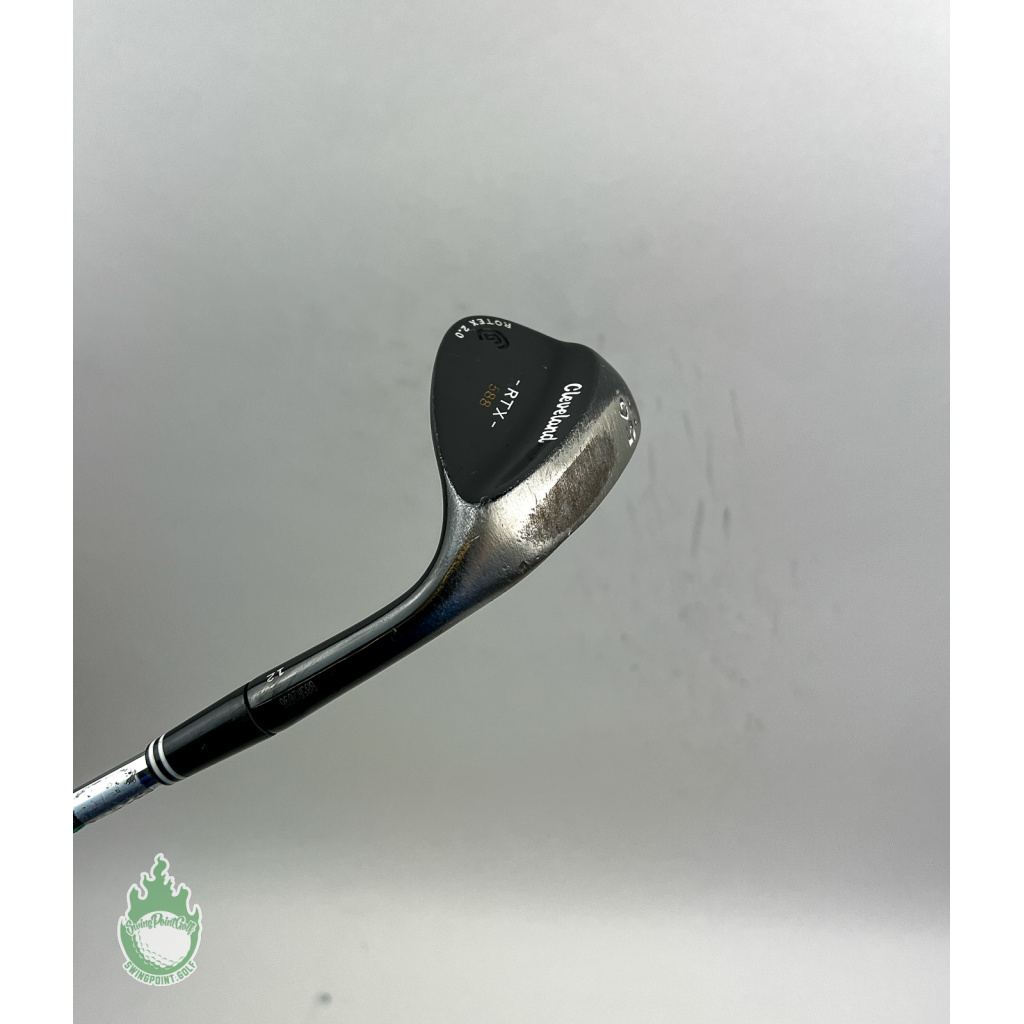 Used Cleveland Black 588 RTX Rotex 2.0 Face Wedge 56*-12 Wedge Flex ...
