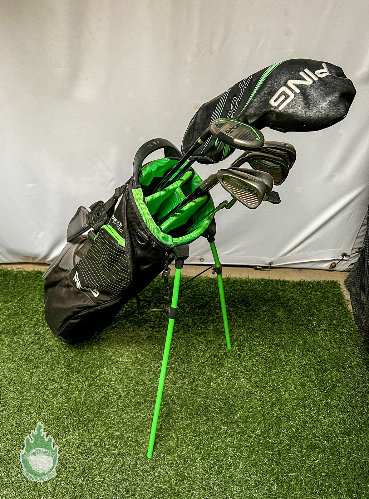 Used LH Ping Prodi G 5H 6-PW Junior Flex Graphite Complete Golf Club ...