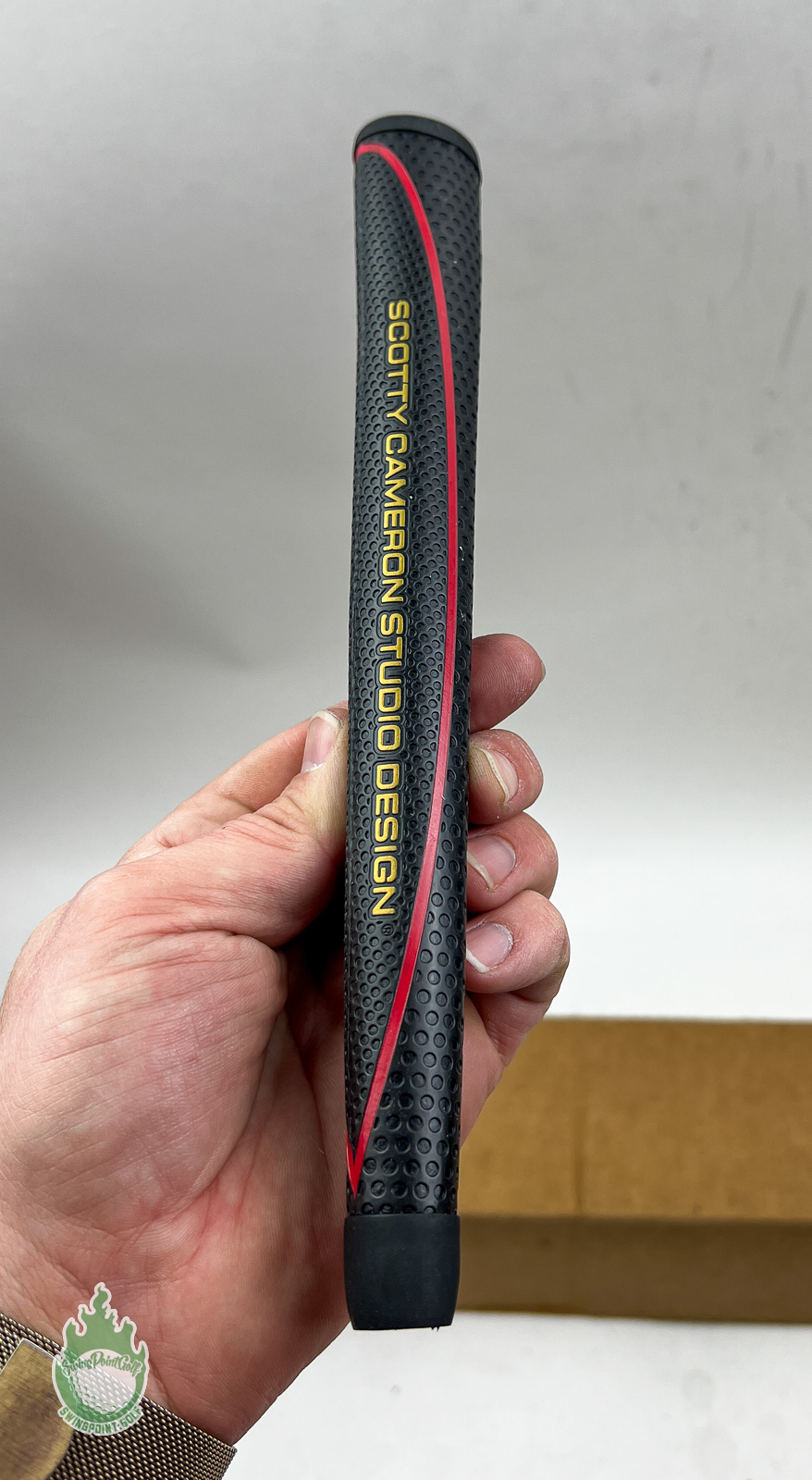 New Golf Pride Scotty Cameron Black Matador Red Letter Golf Putter Grip ...