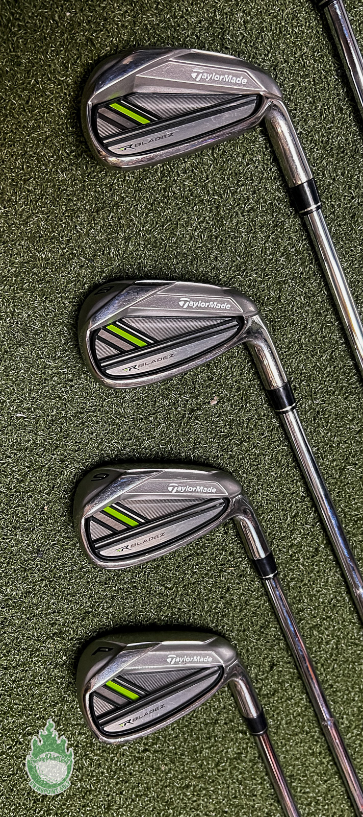 Used RH TaylorMade RBladez Irons 4-PW Light Weight Stiff Flex Steel ...