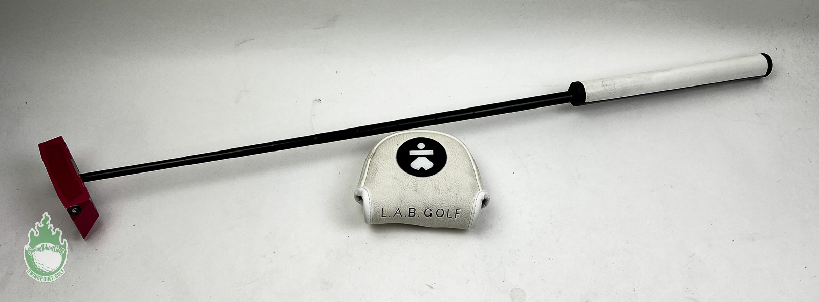 Used Right Handed LAB Golf MEZZ.1 Pink 34" Putter Black Steel Golf Club ...