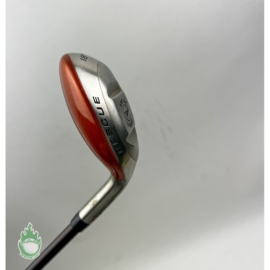 Taylormade Firesole Titanium Rescue Hybrid 18* 90g Stiff Bubble Shaft ...