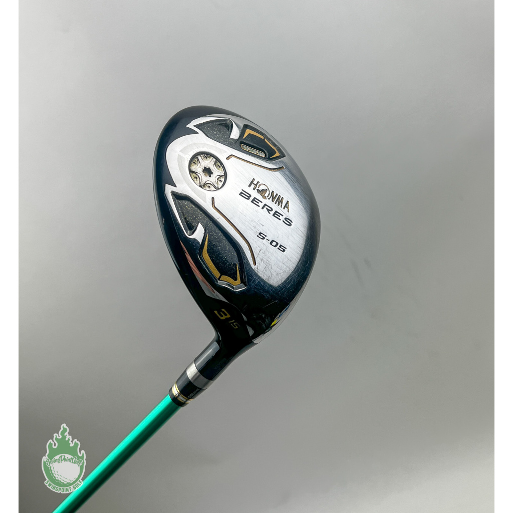 Used Honma BERES S-05 2 Star 3 Wood 15* ARMRQ 8 44g Regular Graphite ...