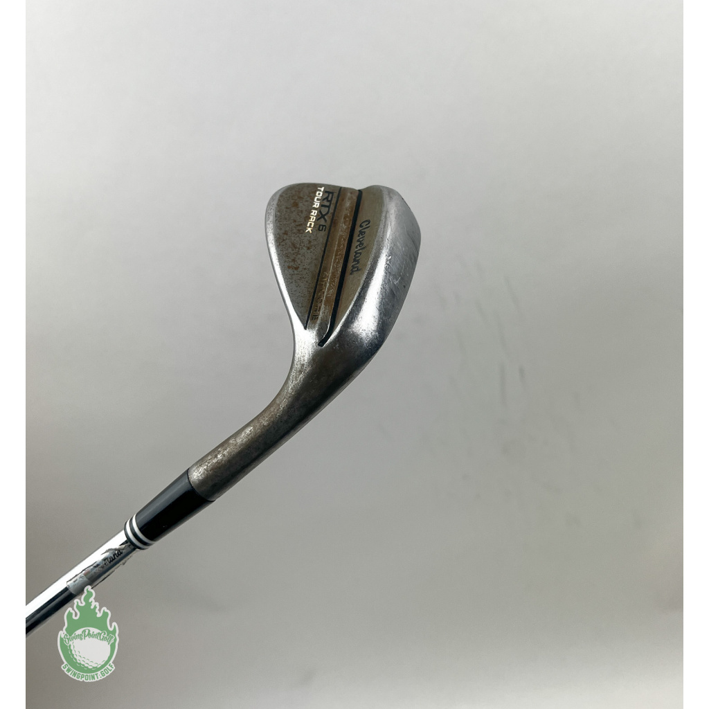 Used RH Cleveland RTX-6 ZipCore Tour Rack Raw Mid Wedge 48*-10 Wedge ...