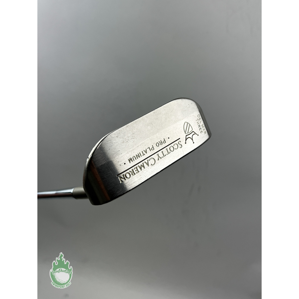 Used Titleist Scotty Cameron Pro Platinum Del Mar Three 35" Putter Golf ...