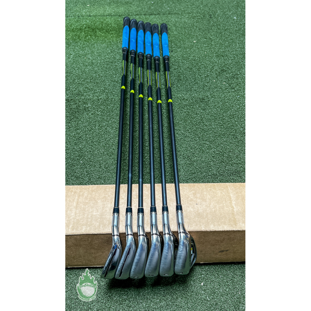 Right Handed 2017 TaylorMade M2 Irons 6-AW 65g Regular Flex Graphite ...