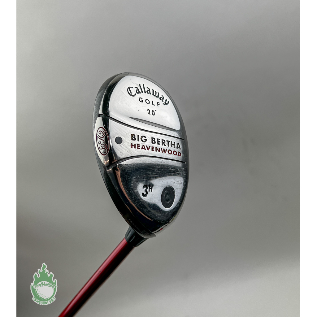 Used RH Callaway Big Bertha Heavenwood 3H Hybrid 20* Firm Graphite Golf Club · SwingPoint Golf®