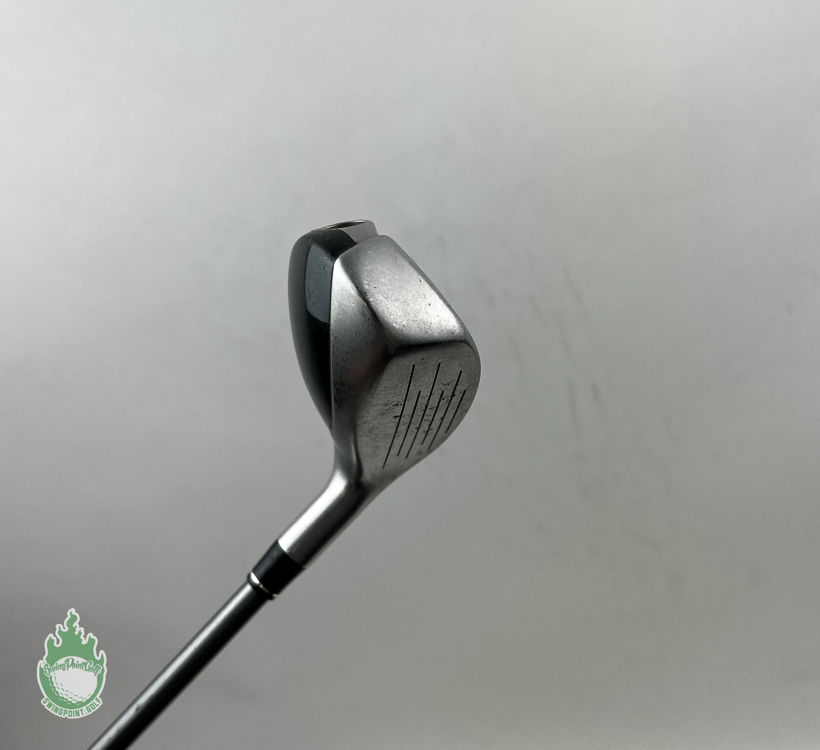 Used LH TaylorMade Rescue Dual 4 Hybrid 22* Stiff Flex Graphite Golf ...